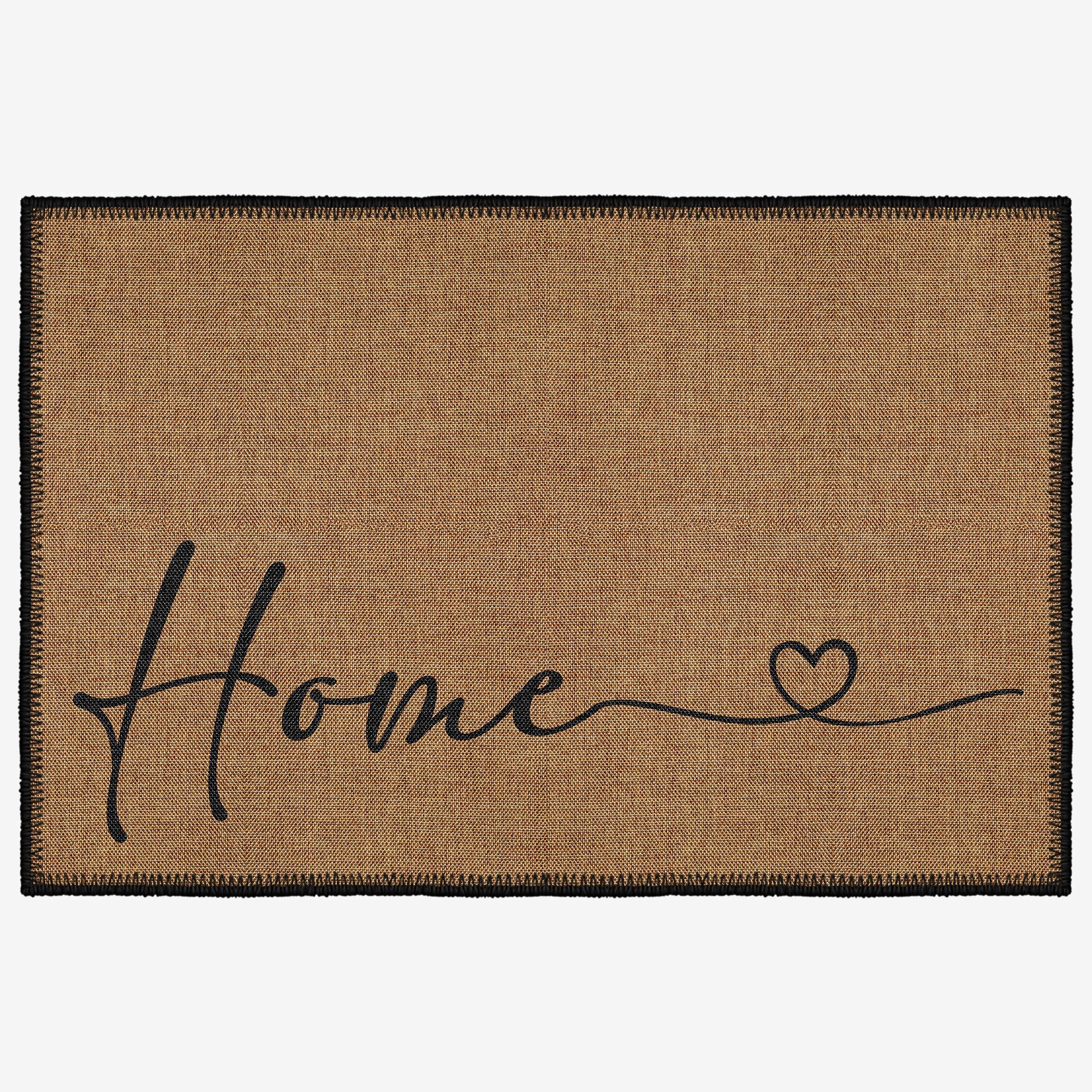 Chélia Brown Doormat, Outdoor Doormat, Welcome Mat, Washable Mat, Non ...