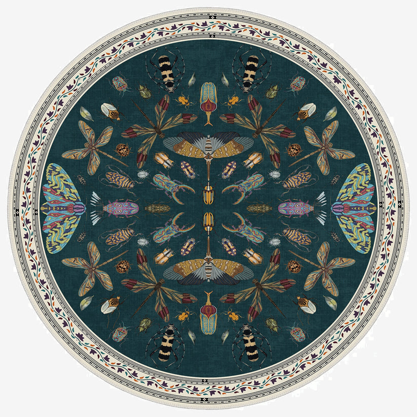Snowdon Area Rug, Washable Rugs, Vintage Rugs, Vintage Carpet, Blue ...