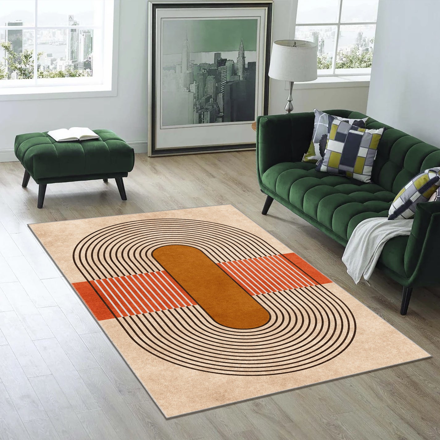 Swain Area Rug, Washable Rugs, Home Decor Rugs, Living Room Rugs, Kitchen Rugs, Bedroom Rugs ...